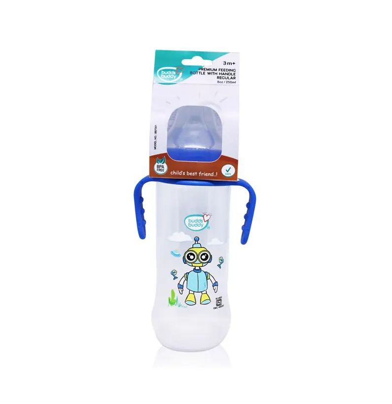 Budds Buddy Classic Baby Feeding Bottle 250Ml - Souq Al Buhair