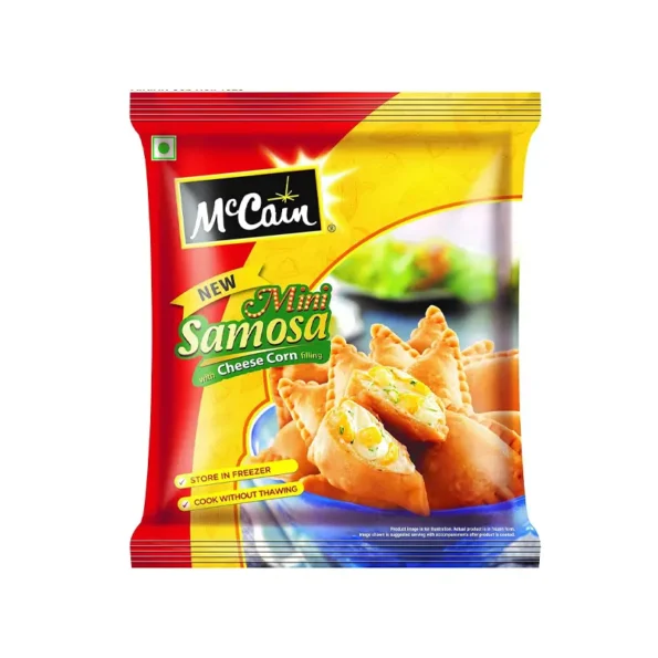 Mccain Mini Samosa With Cheese Corn Filling 240G - Souq Al Buhair