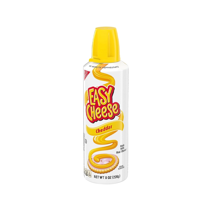Nabisco Easy Cheese Cheddar Made With Real Cheese 226G - Souq Al Buhair