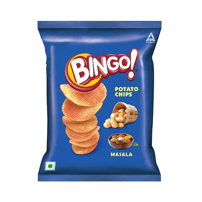Itc Bingo Spicy Masala Potato Chips 58G - Souq Al Buhair