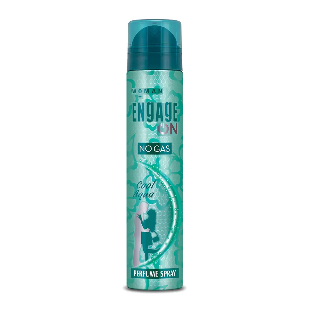 Itc Woman Engage On Cool Aqua Perfume Spray 100Ml - Souq Al Buhair