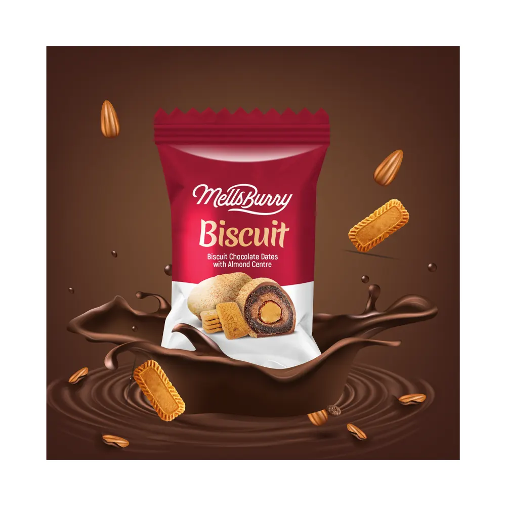Mells Burry Biscuits Coated Chocolates Dates With Almond 500G - Souq Al ...
