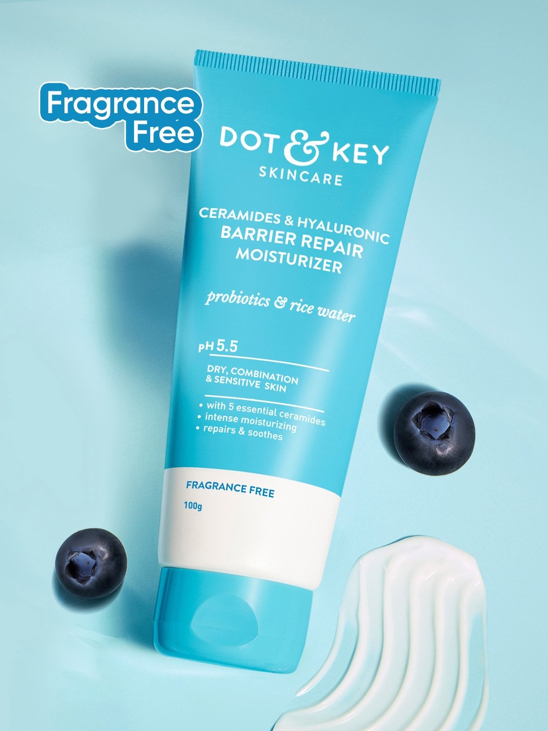 Dot & Key Ceramides & Hyaluronic Skin Barrier Repair+ Face Cream - Ph 5 ...